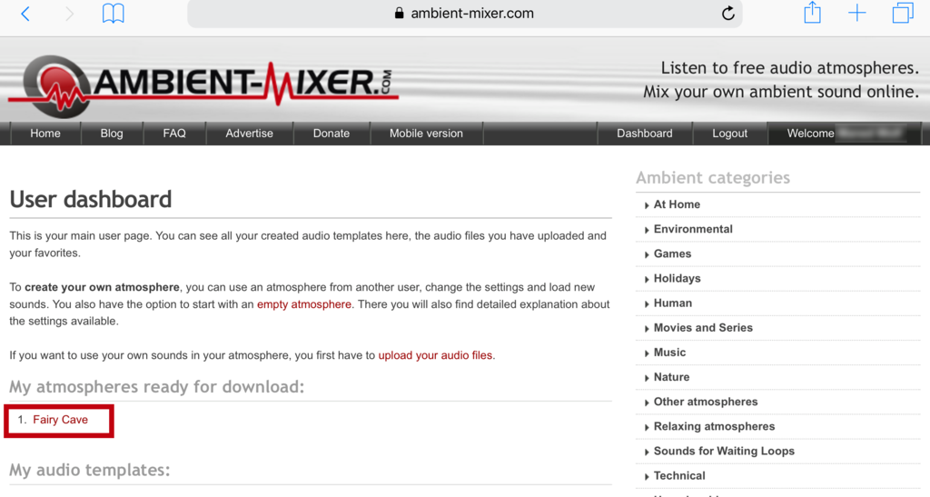 MP3 Download vs. iPhone & iPad - The Ambient Mixer Blog